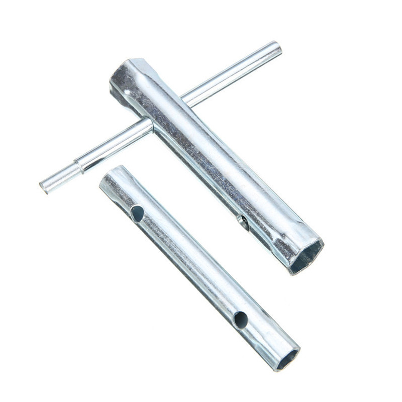 10Pcs 6mm-22mm Tubular Box Spanner Tube Spanner Wrench Socket Set