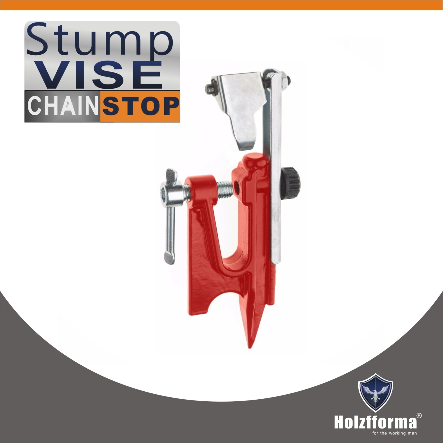 Holzfforma Chain Filing Stump Vise WITH CHAIN STOP For Filing Chainsaw ...