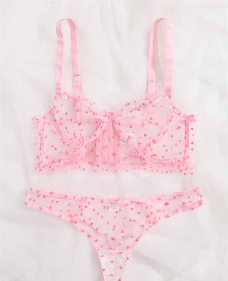 Wholesale Ultra-Thin Transparent Sexy Bra Briefs Underwear Set Sexy ...