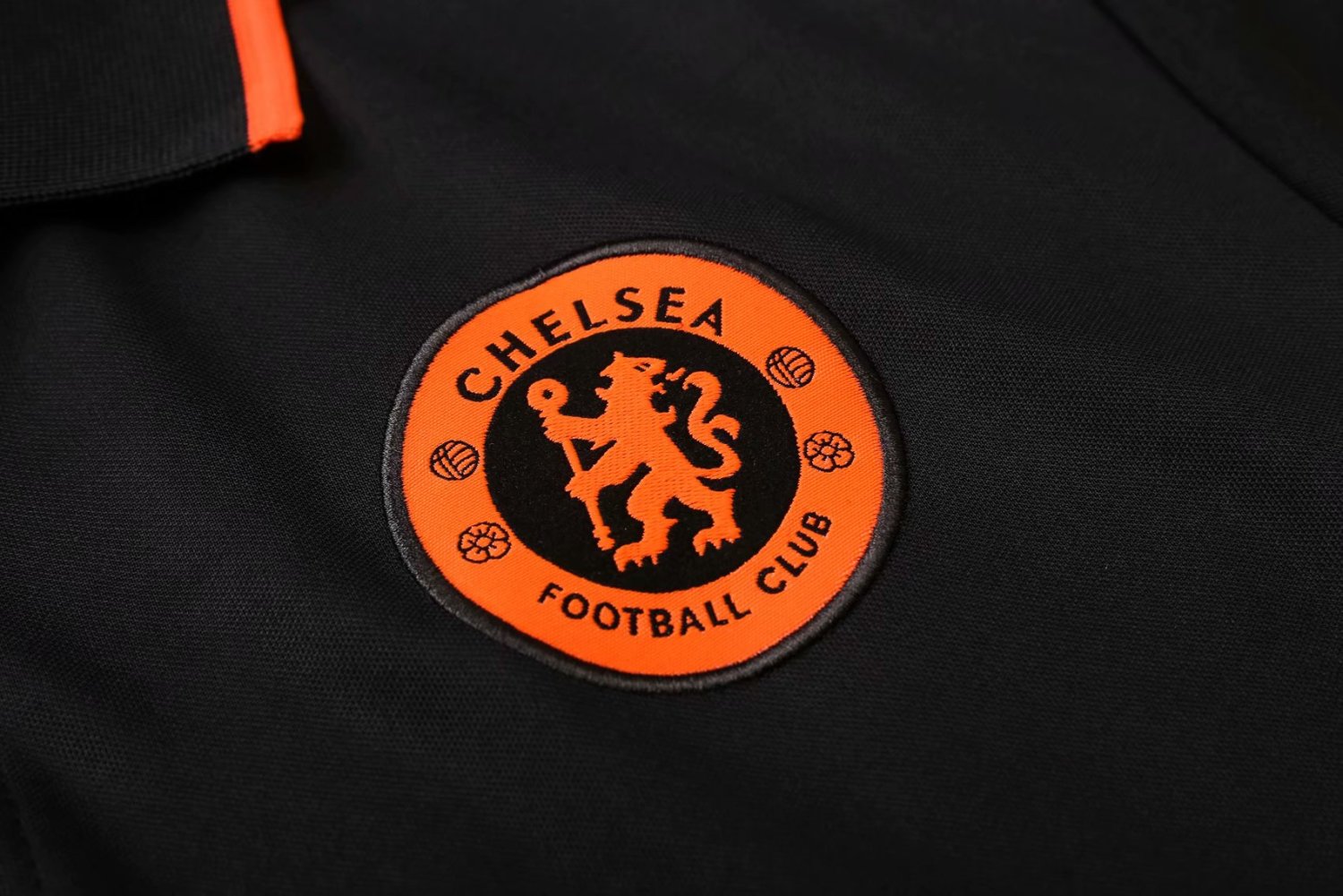 US$ 15.80 - Chelsea Polo Shirt Black 2019/20 - www.fcsoccerworld.com