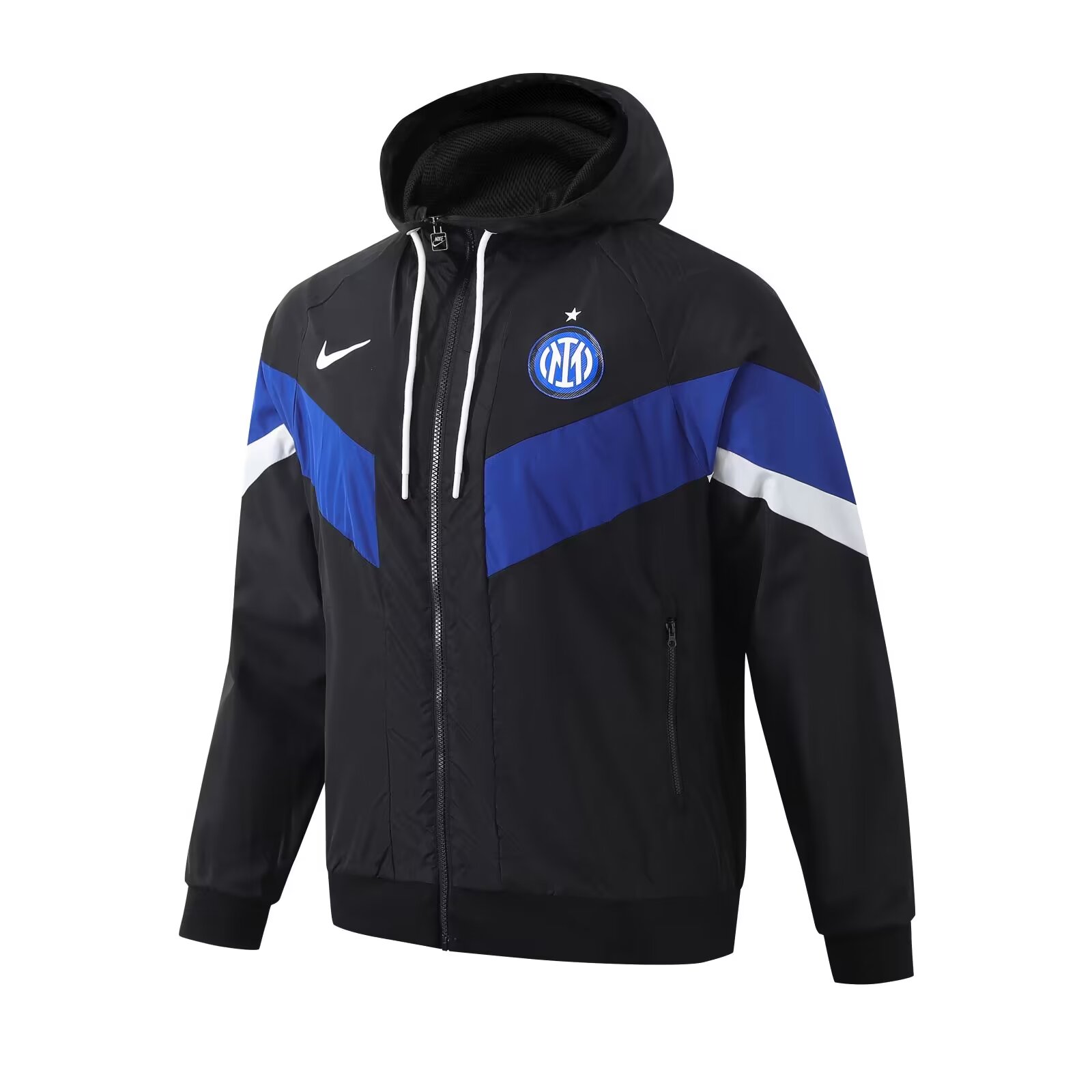 US$ 29.80 - Mens Inter Milan All Weather Windrunner Jacket Black 2024/ ...