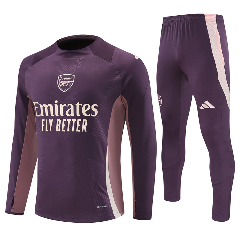US$ 31.80 - Mens Arsenal Training Suit Purple 2024/25 - www ...