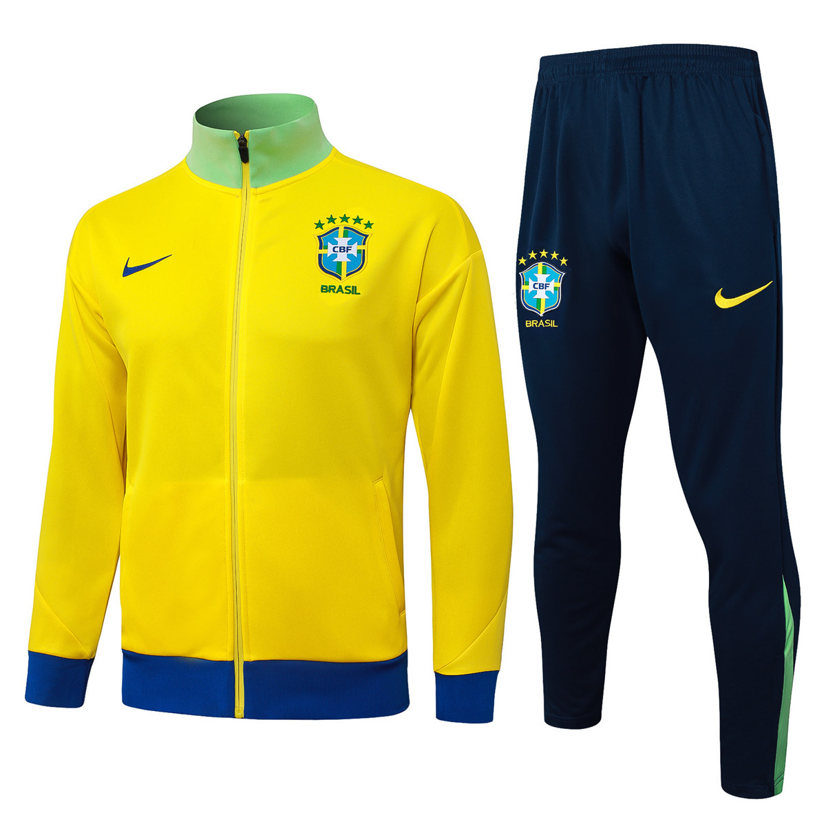 US$ 36.80 - Mens Brazil Jacket + Pants Training Suit Royal 2026 - www ...