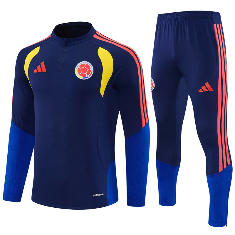 US$ 31.80 - Mens Colombia Training Suit Royal 2026 - www.fcsoccerworld.cn