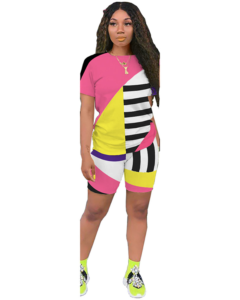 US$ 8.26 - Bright Color Women Two Piece Outfits - www.dobikinis.com