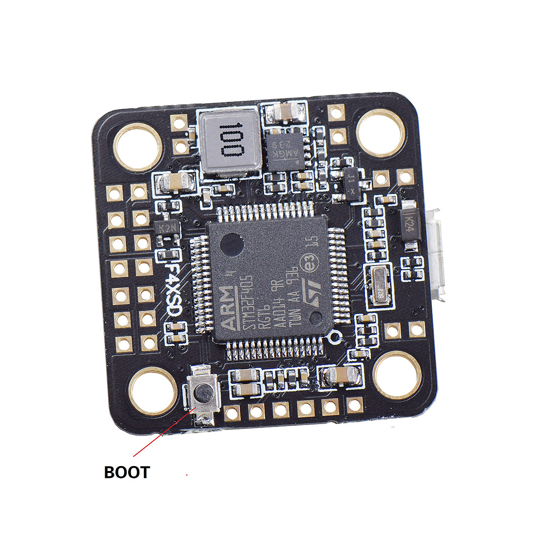 JMT Betaflight F4-XSD Flight Controller Board 2-6S Built-in OSD 5V 9V ...