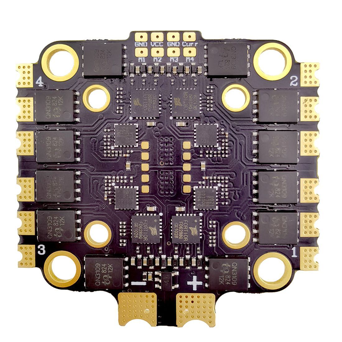 HAKRC 45A BLheli_32 2-6S 4in1 Brushless ESC Double Hole DShot150/300/ ...