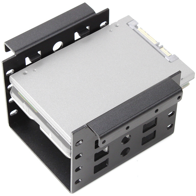 XT-XINTE 4-Bay 2.5 Inch to 3.5 Inch Hard Drive Caddy Internal Mounting ...