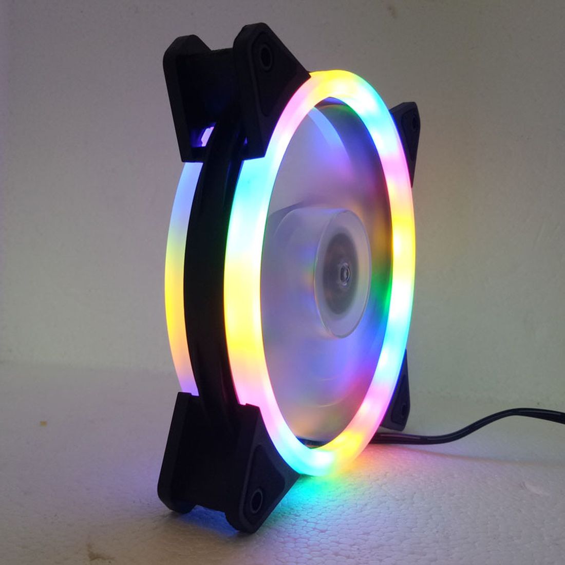 XT-XINTE Colorful 120mm PC Computer Ultra D1 LED fan 120mm 3P IDE 4pin ...