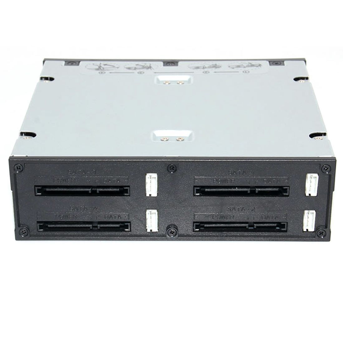 TOOLFREE 2.5 inch 4 bay SATA 6Gbps Optical Drive hard Drive Enclosure ...