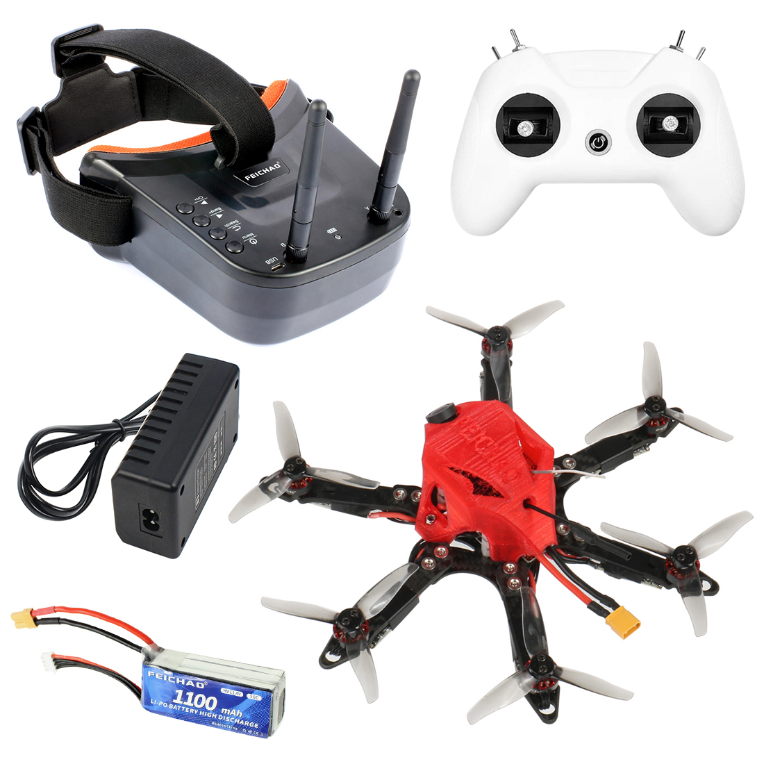US$ 225.33 - FEICHAO 175mm X6 Mini Airframe Six-Axis with Omni F4 Pro ...