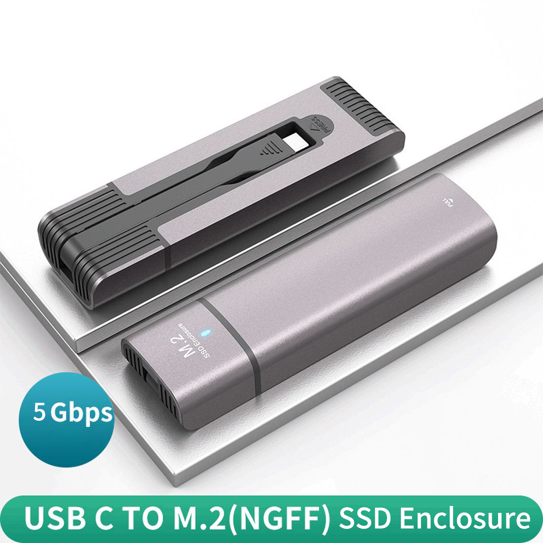 US$ 13.96 - XT-XINTE M.2 PCIe SSD Enclosure Case Type-C 3.1 GEN2 10Gbps ...