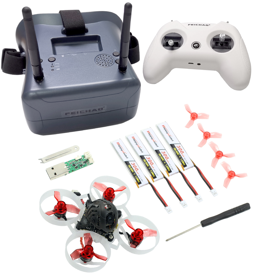 US$ 145.50 ~ US$ 161.67 - Happymodel Mobula6 Mobula 6 1S 65mm Brushless ...