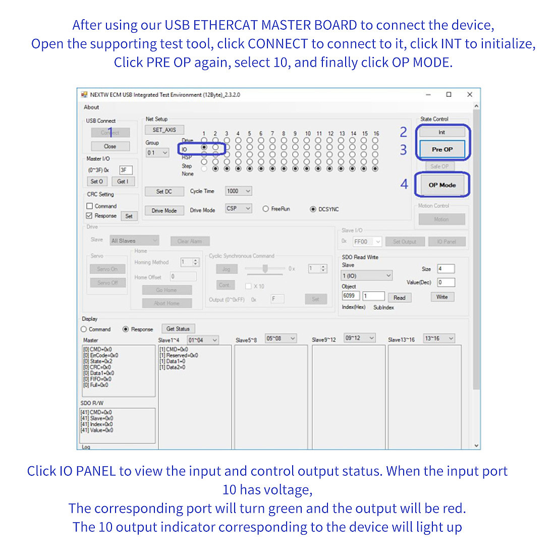DIEWU EtherCAT Slave IO Module 8 Channels 16 Input 16 Output NPN Input Module 100Mbps with Dual ...