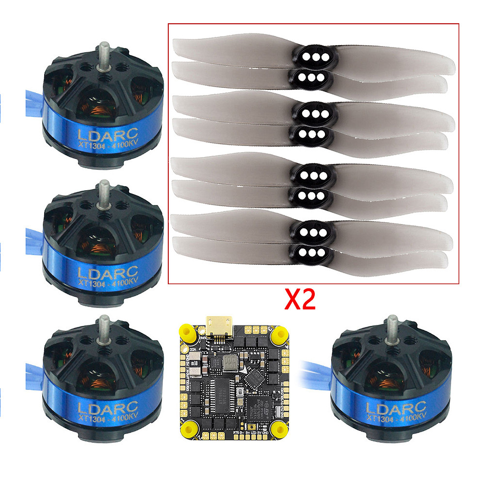 FEICHAO DIY FPV Racing RC Drone Kit with F411 20A AIO 2S-5S Flight ...