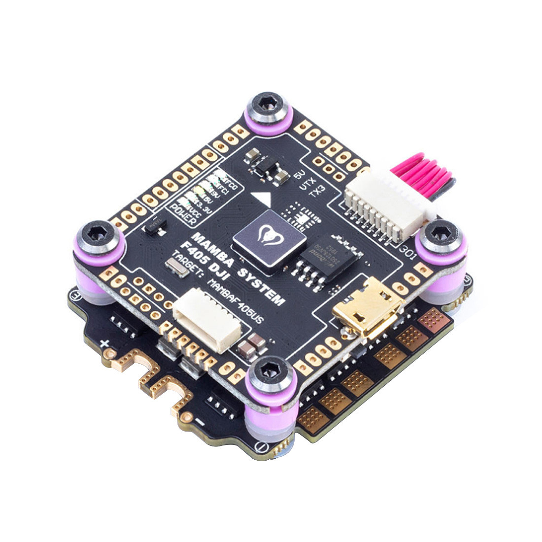 DIATONE MAMBA Flight Controller Stack F405US Betaflight FC DJI Port ...