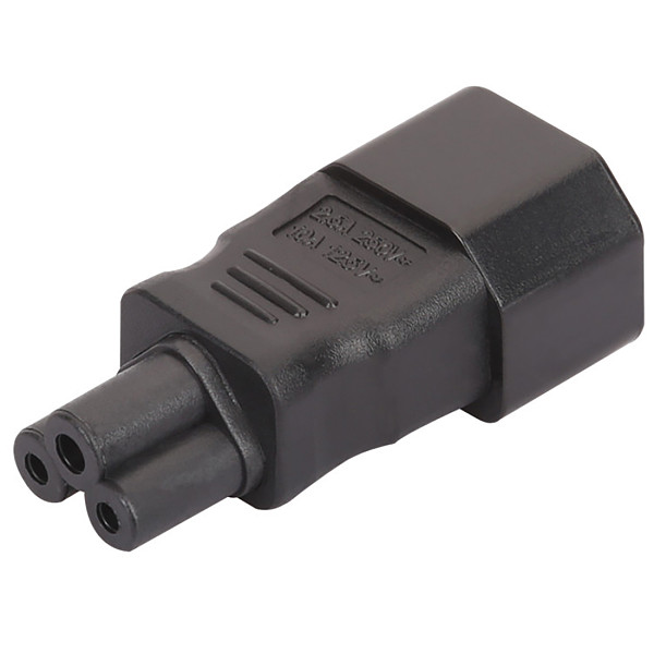 US$ 1.73 - XT-XINTE Universal Power Adapter IEC 320 C14 to C5 Adapter ...