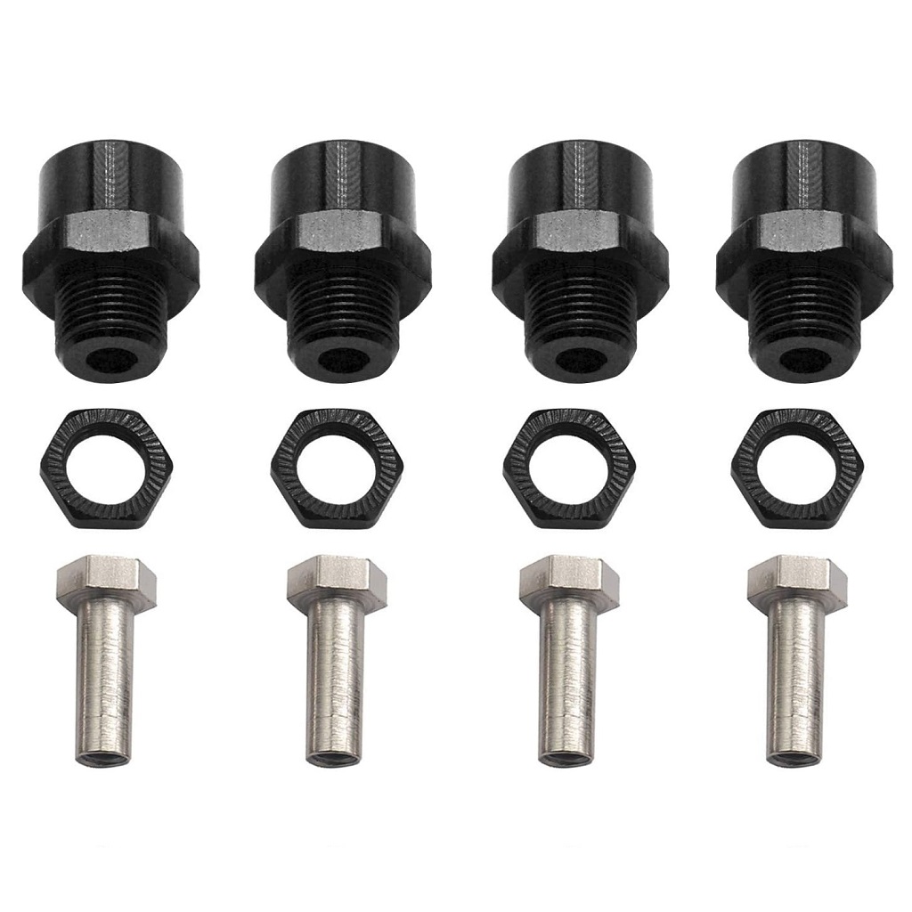 4PCS/lot FEICHAO 12mm to 17mm Wheel Hex Conversion Adapter For Arrma ...