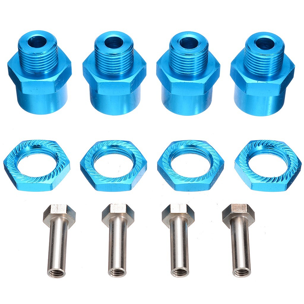 4PCS/lot FEICHAO 12mm to 17mm Wheel Hex Conversion Adapter For Arrma ...