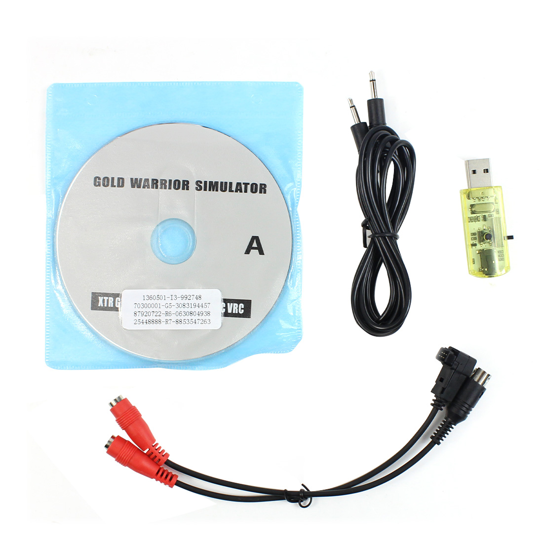 US$ 3.92 - Gold Warrior RC Simulator Cable Newest All in one ...