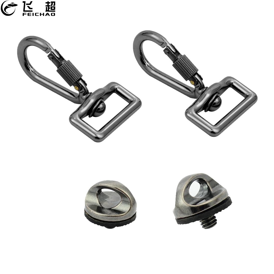 US$ 1.21 - FEICHAO Camera Tripod 1/4 Screw Connecting Adapter Carabiner ...