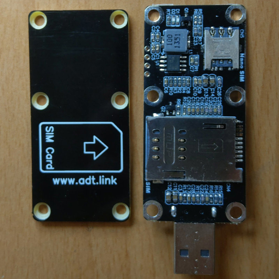 ADT-Link Mini-PCIe To USB2.0 Adatper For 3G/4G/5G/LTE WWAN Card With ...