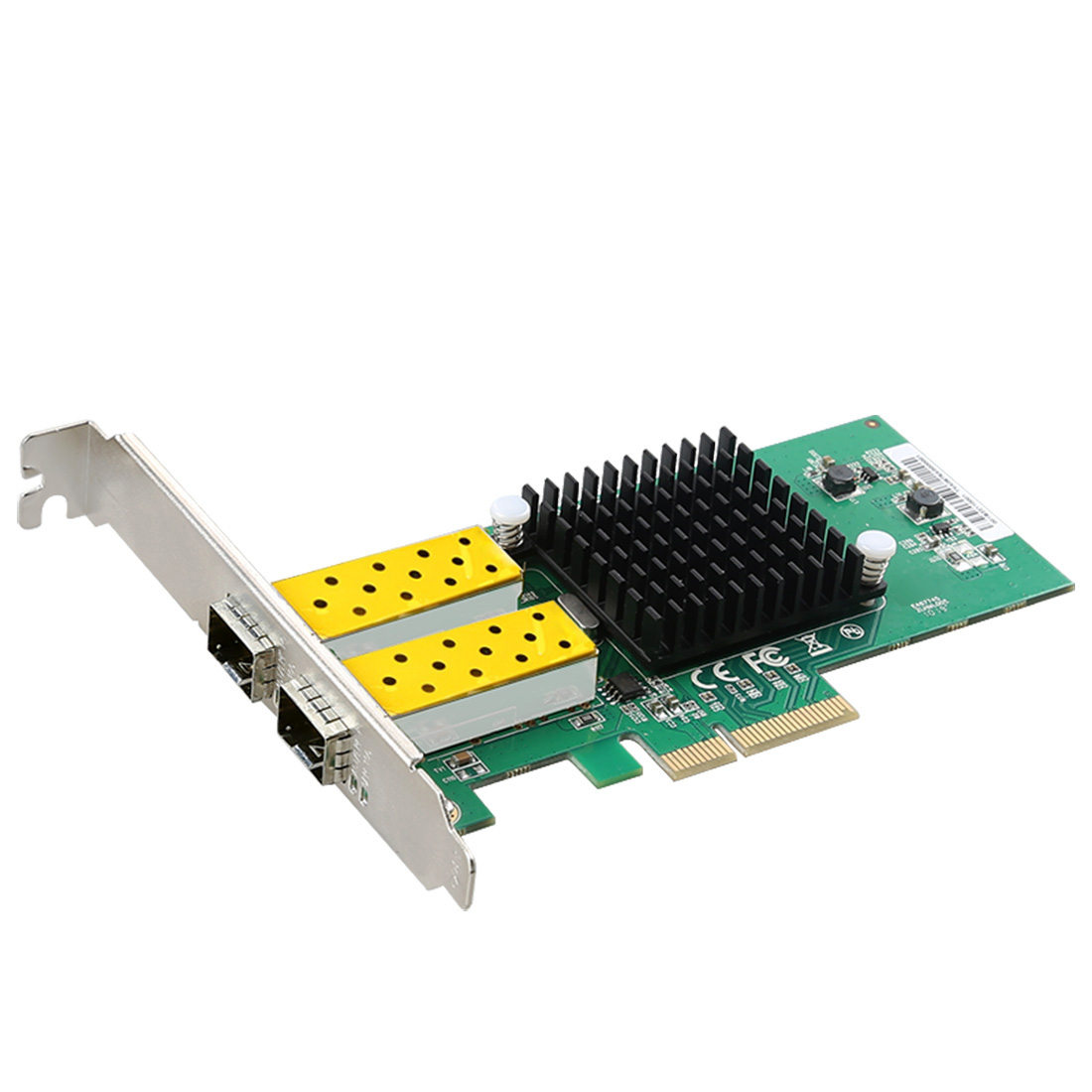 US$ 46.52 - DIEWU Computer Network Card Intel82576 Gigabit Dual Port ...
