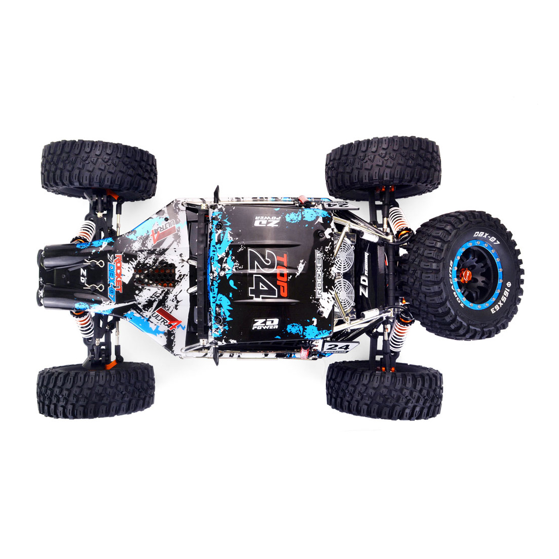 ZD RACING DBX-07 1/7 80km / h Desert Truck 4WD Off-road Buggy 6S ...