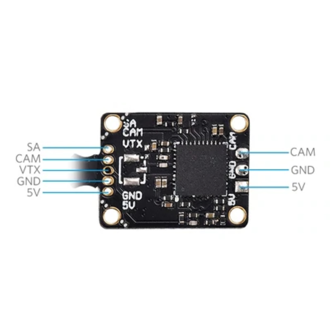 US 21.08 BETAFPV M01 AIO A01 AIO Camera 5.8G VTX V2.1 With 1200TVL NTSC Camera 5.8Ghz 37CH 25mW FPV Transmitter for FPV RC m.xt xinte