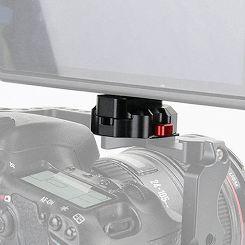 Mini V Mount Quick Release Plate Fast Lock 1/4 Screw ARRI Locating Pin ...