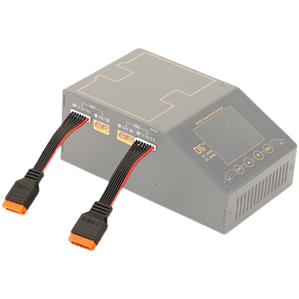US$ 3.71 - Charger Extension Cable Balanced Head for 2-6S Lithium ...