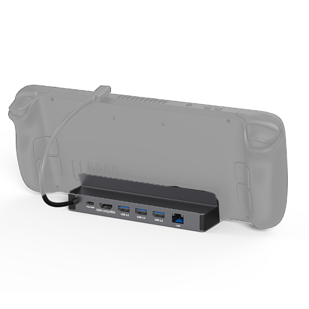 US$ 16.65 - Gaming Console type-c Docking Station Stean Deck/ROG/Switch ...