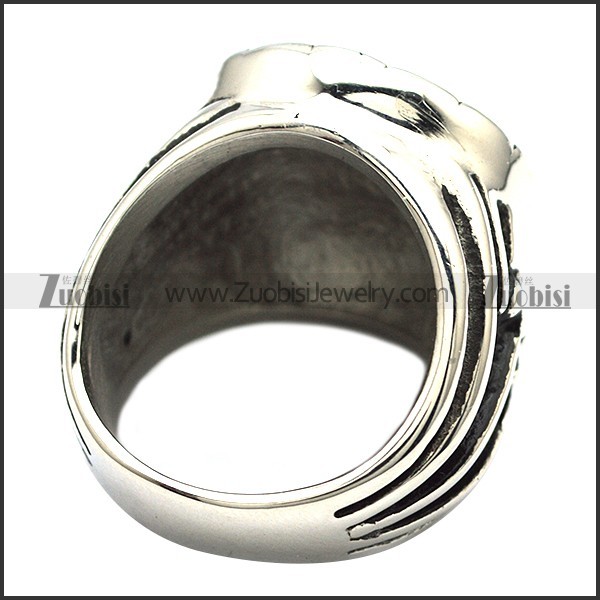 Support Nomads 81 Biker Ring r001836 - Zuobisi Jewelry