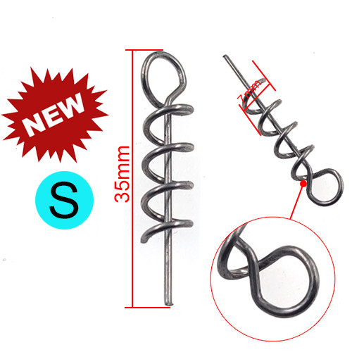 Fishing Lure Centering-Pin Spring Stainless Steel Fishing Pin Bait ...