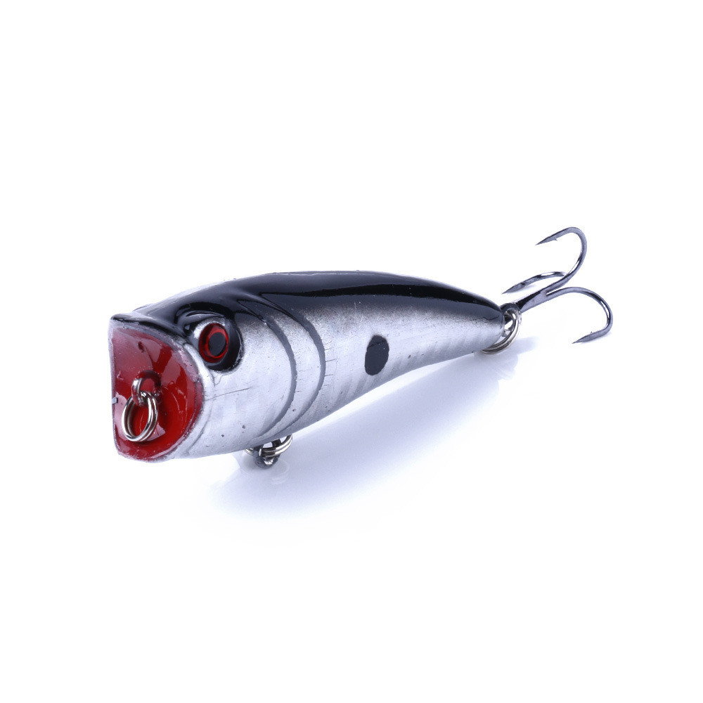 6cm/7g popper wobbler fishing lures artificial hard bait pesca fishing ...