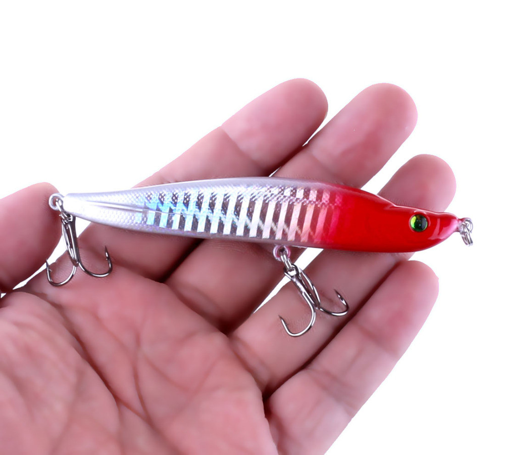 Longcast Sinking Pencil Fishing Lures 95mm/16g All Depth Pencil Lure ...