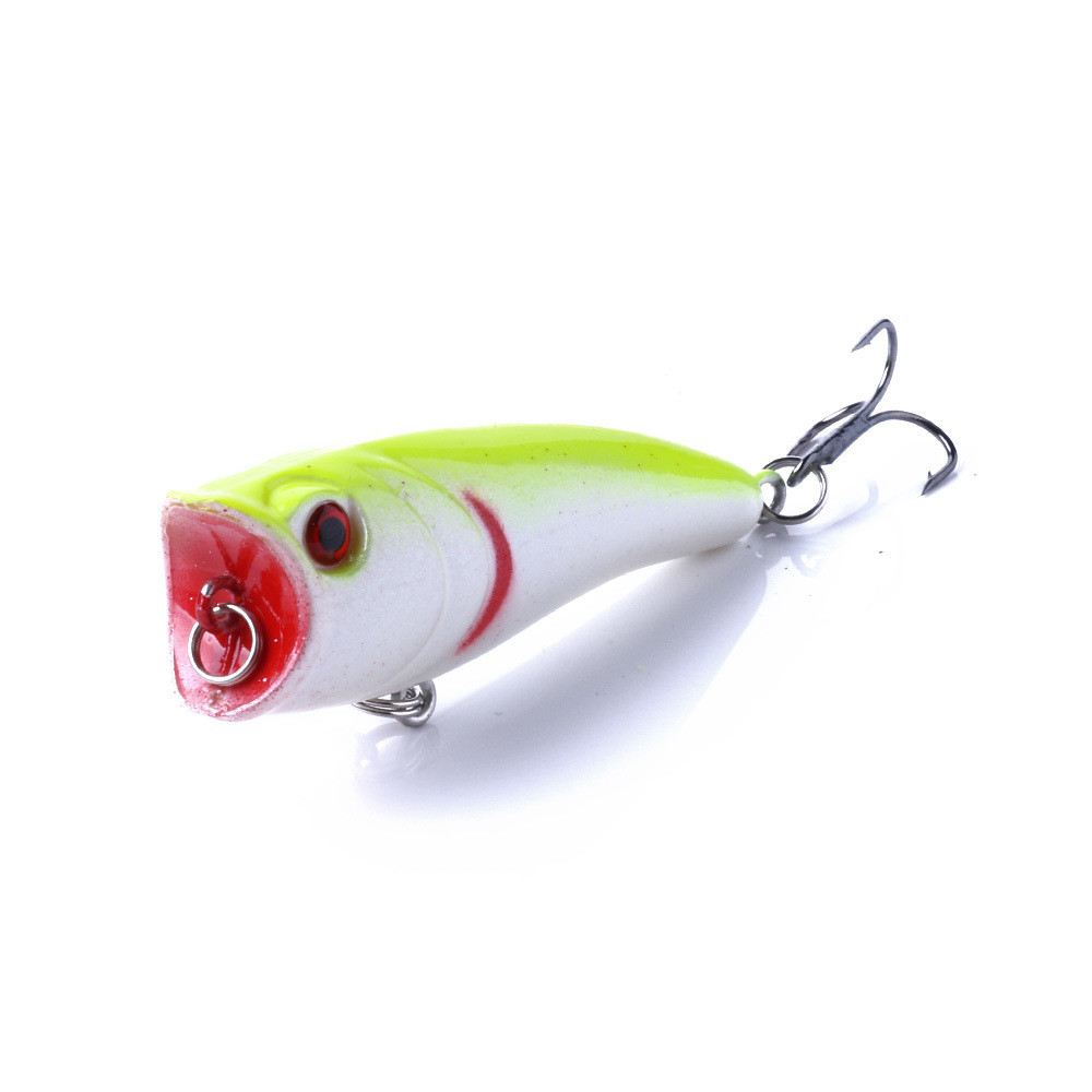 6cm/7g popper wobbler fishing lures artificial hard bait pesca fishing ...